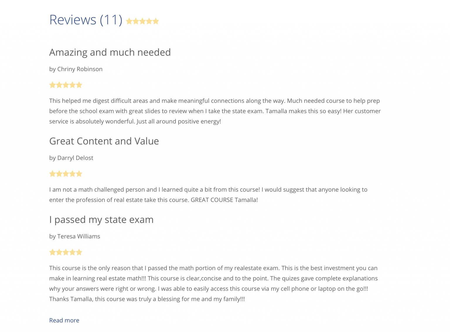 Tutor Real Estate Online